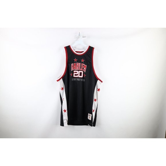 FUBU | Shirts | Vintage Y2k 202 Fubu 2xl Harlem Globetrotters Haynes Basketball Jersey Black ...